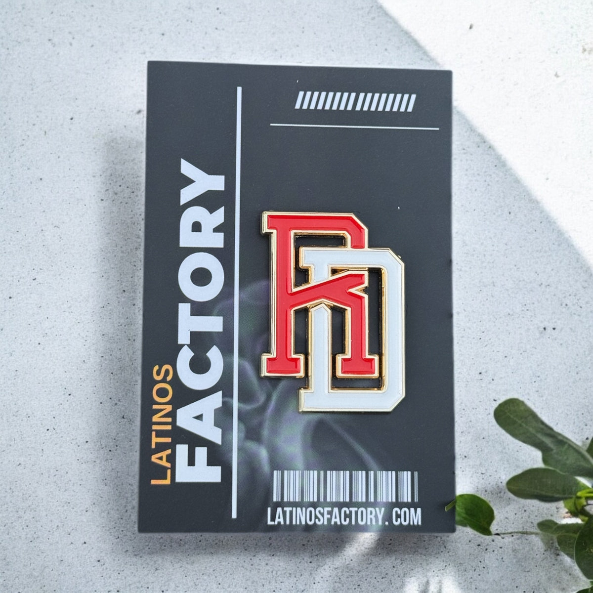 RD Enamel Pin – LatinosFactory